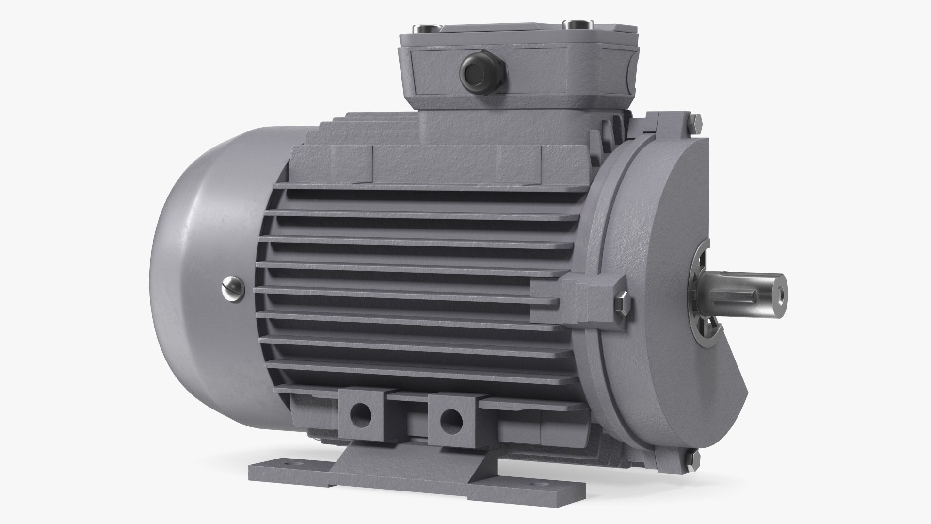 3D Electric Motor Cutaway Grey - TurboSquid 2220698