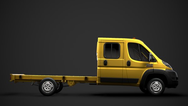 3D ram promaster truck crew - TurboSquid 1464176