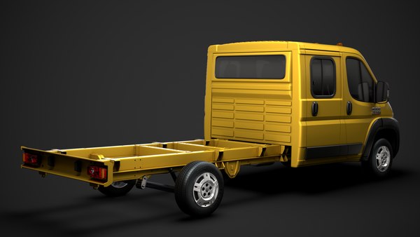 3D ram promaster truck crew - TurboSquid 1464176