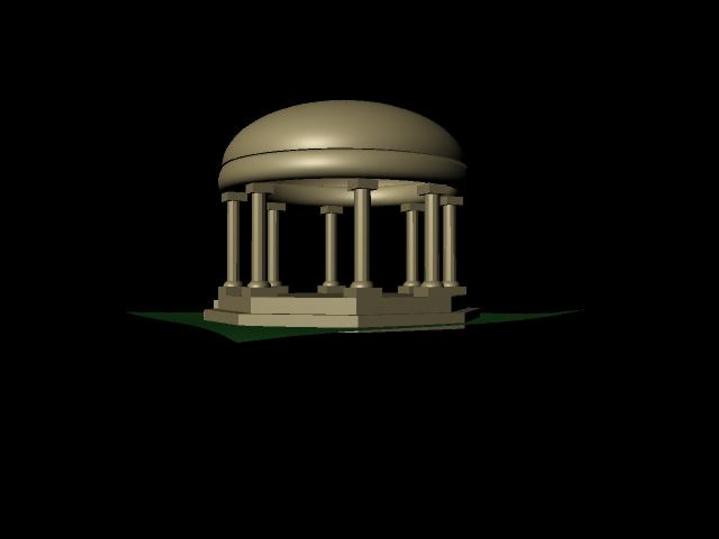 free ma model temple building