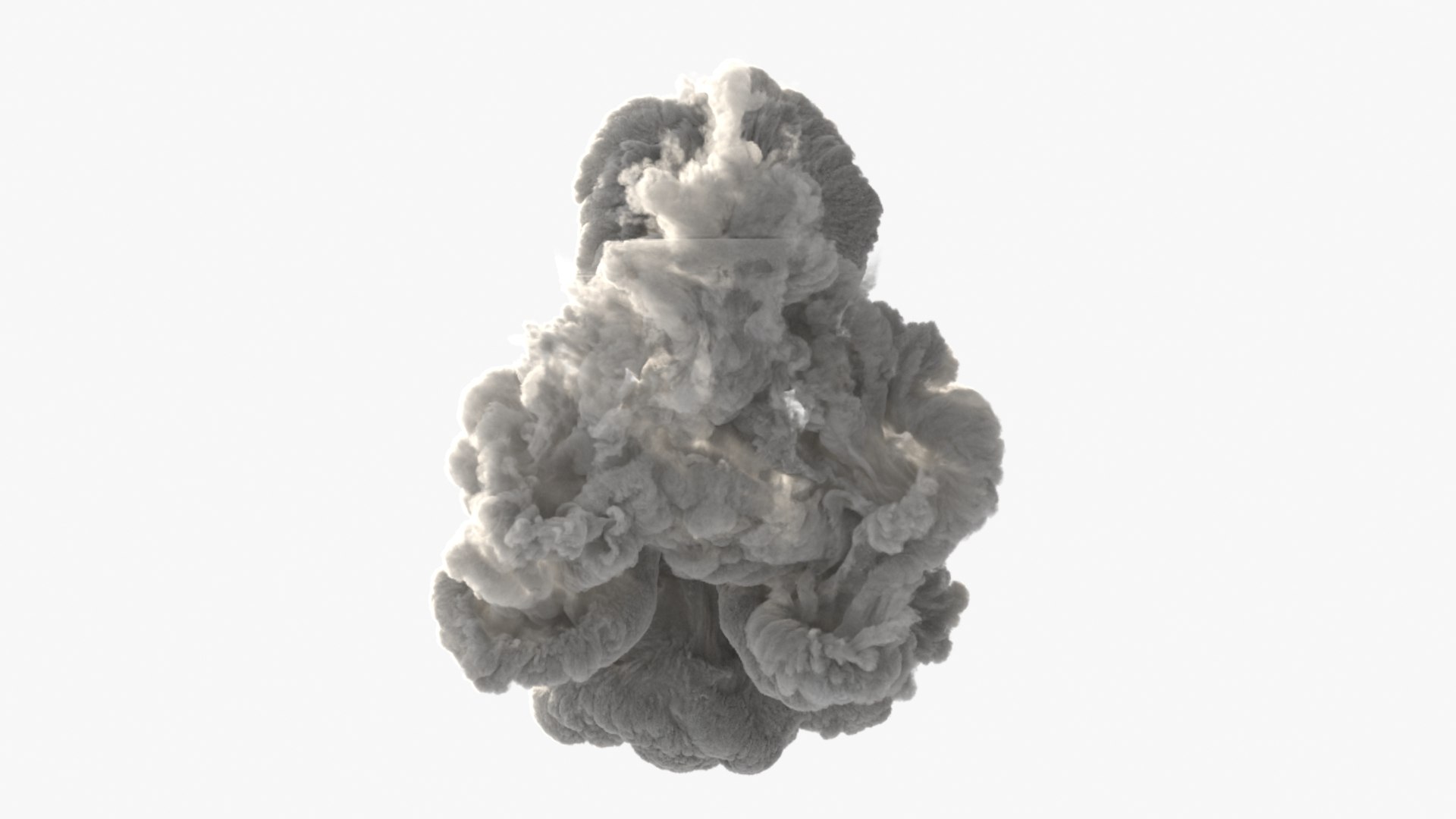 3D Model Smoke Explosion Cloud - TurboSquid 1677230