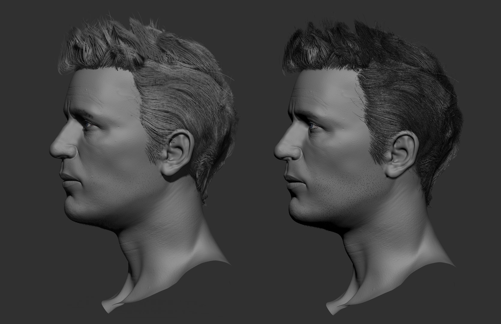 3D male head - TurboSquid 1164296