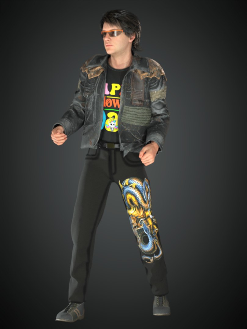 Realistic Rigged Stylist Man Character 3D Model 3D model - TurboSquid ...