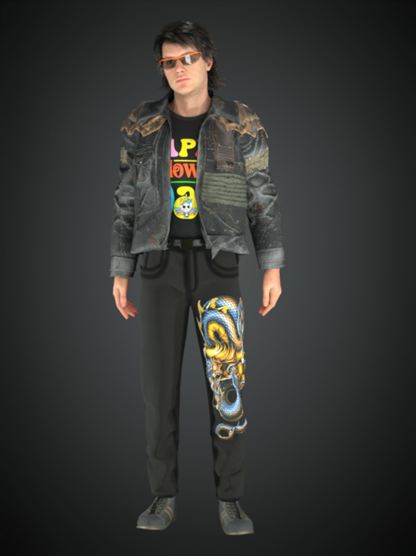 Realistic Rigged Stylist Man Character 3D Model - TurboSquid 2146576