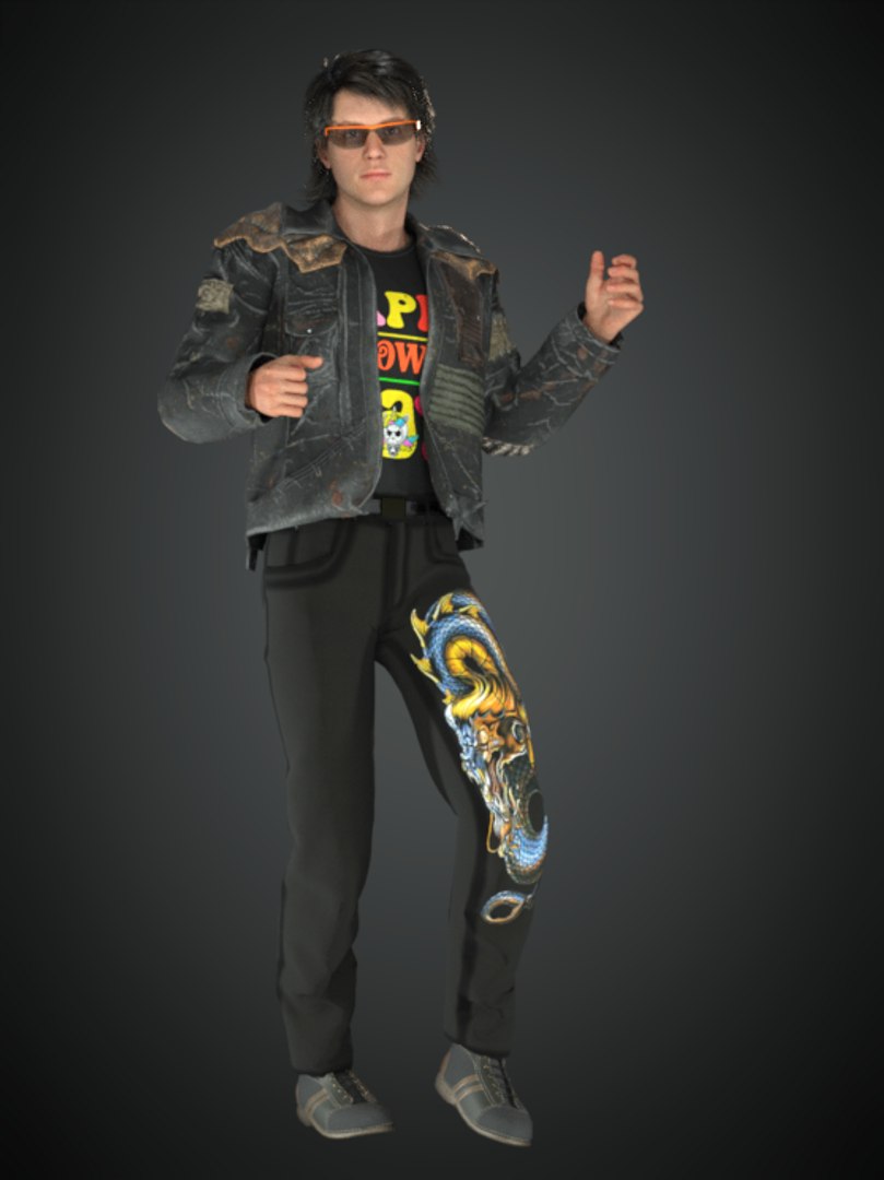 Realistic Rigged Stylist Man Character 3D Model - TurboSquid 2146576