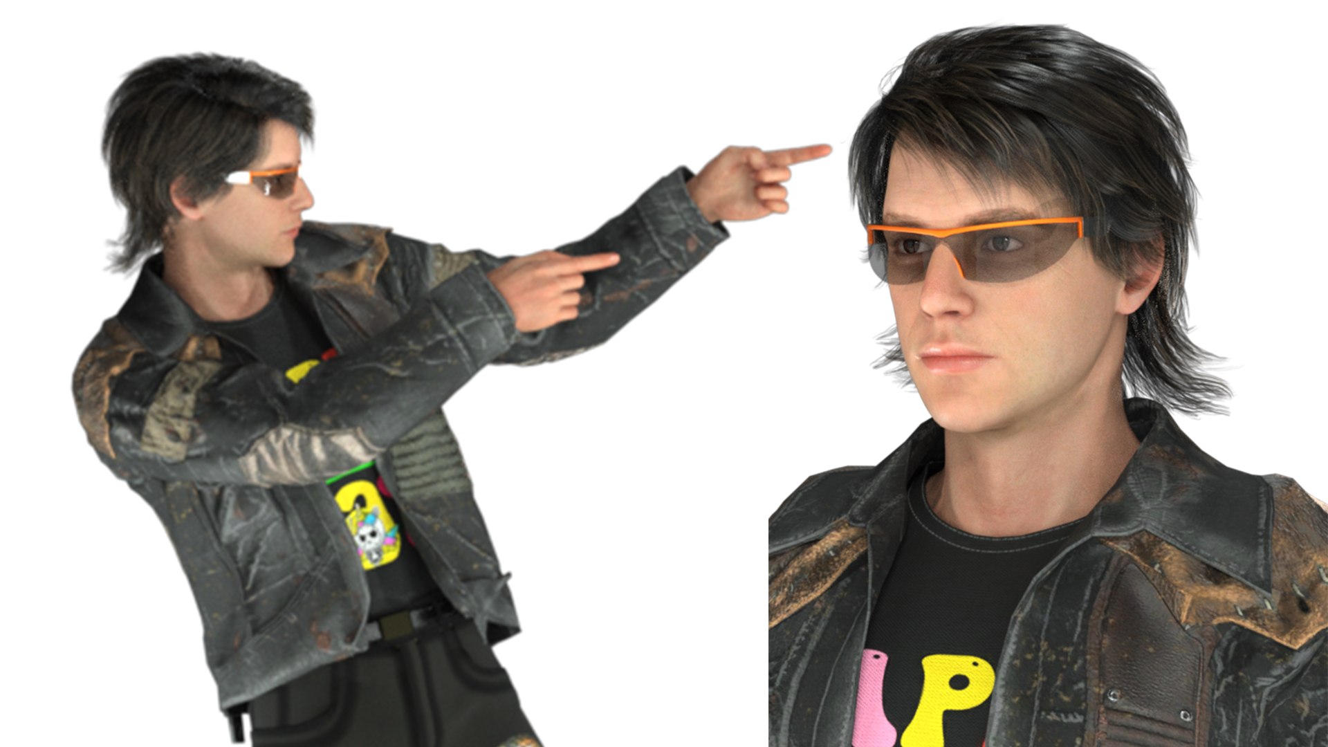 Realistic Rigged Stylist Man Character 3D Model 3D model - TurboSquid ...