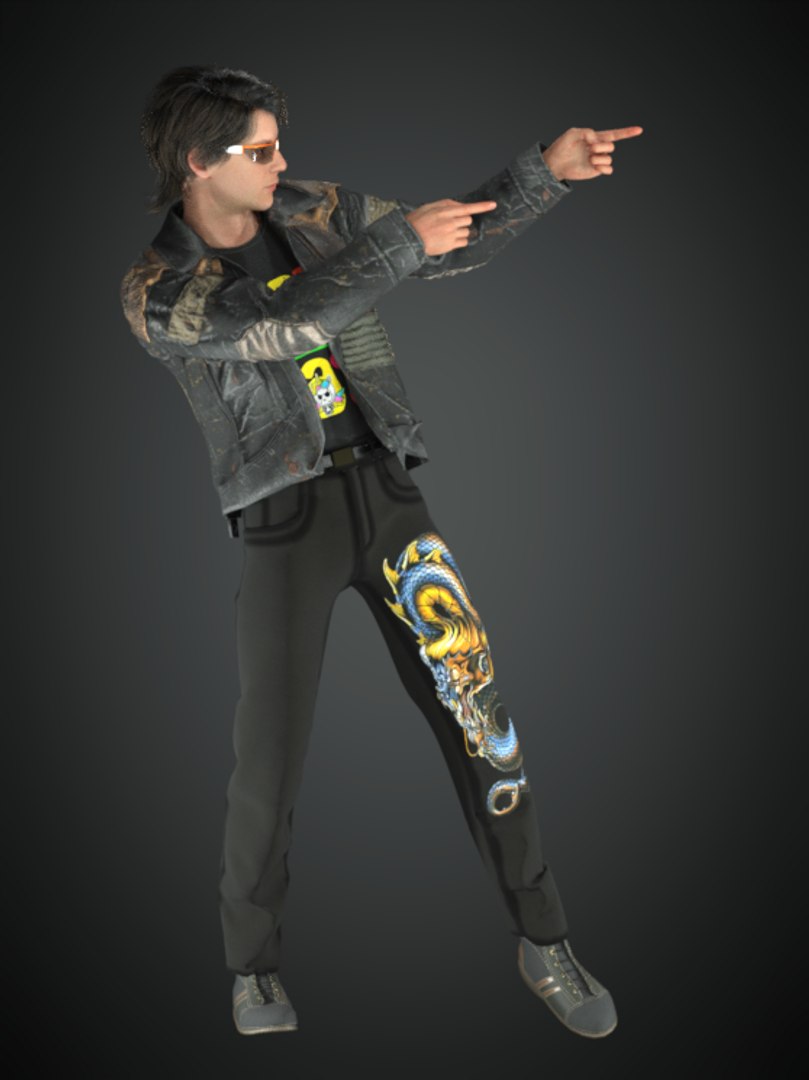 Realistic Rigged Stylist Man Character 3D Model 3D model - TurboSquid ...