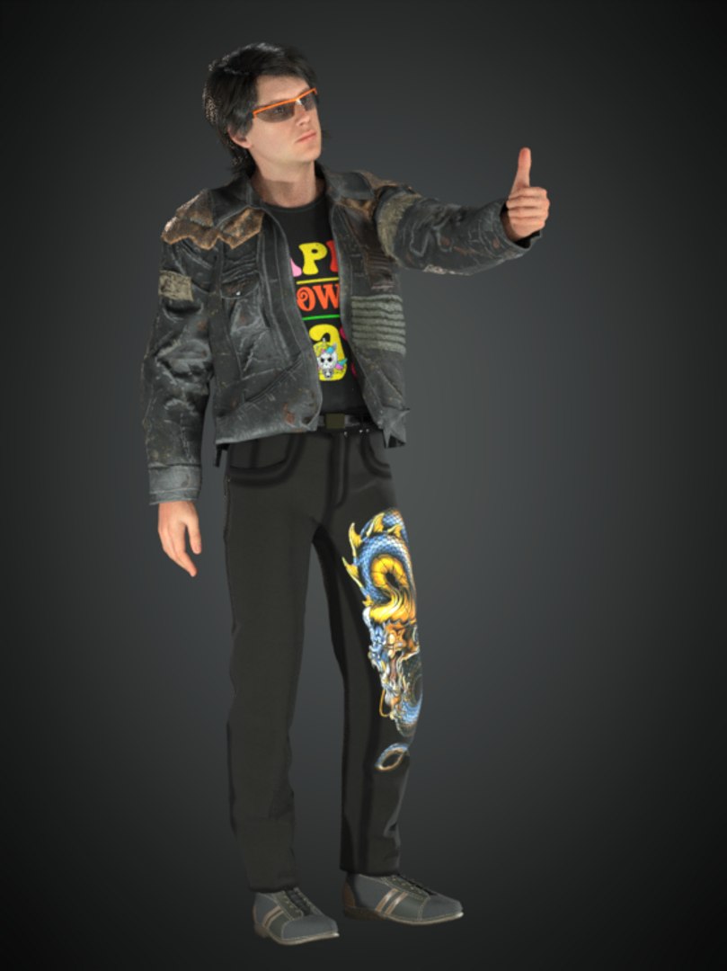 Realistic Rigged Stylist Man Character 3D Model - TurboSquid 2146576