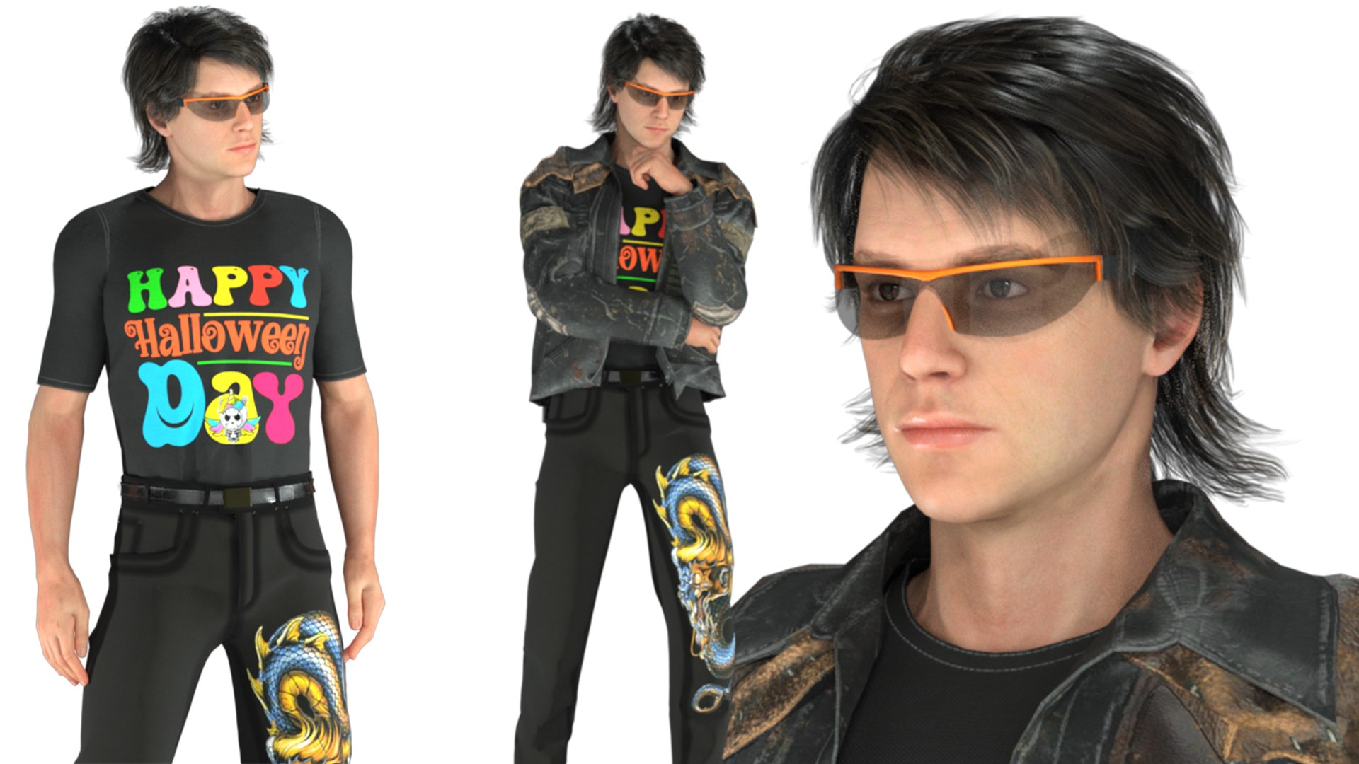 Realistic Rigged Stylist Man Character 3D Model 3D model - TurboSquid ...