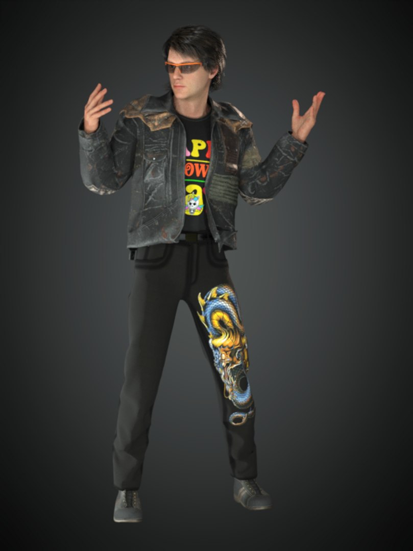 Realistic Rigged Stylist Man Character 3D Model - TurboSquid 2146576