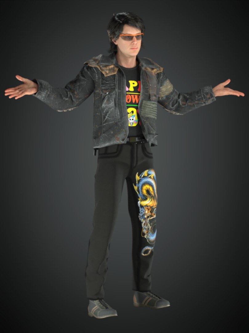 Realistic Rigged Stylist Man Character 3D Model - TurboSquid 2146576