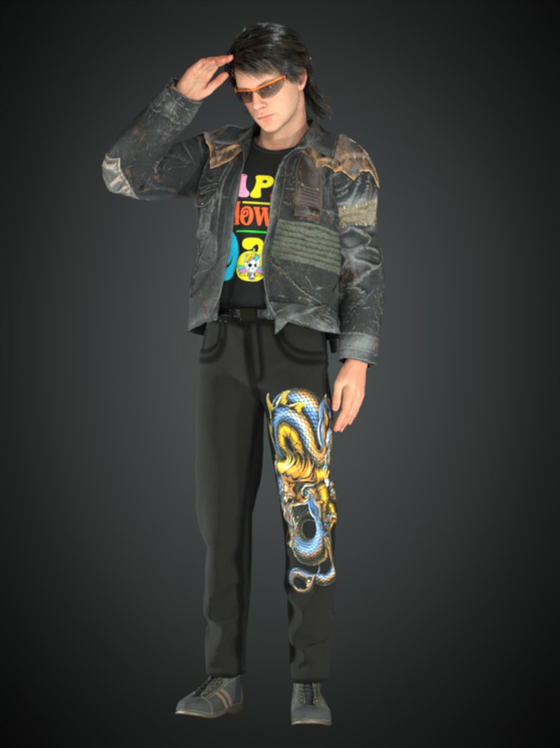 Realistic Rigged Stylist Man Character 3D Model 3D model - TurboSquid ...