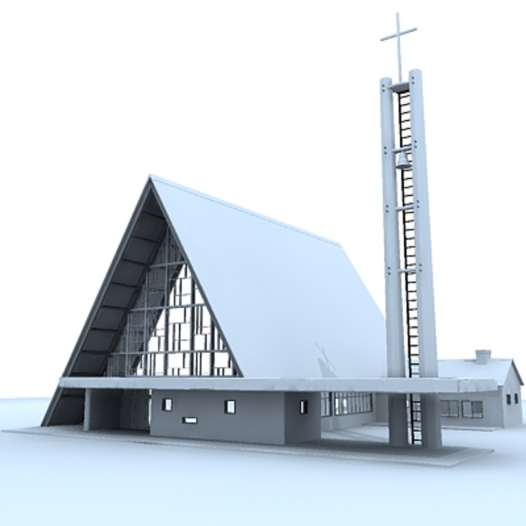 Modern Church Building Max