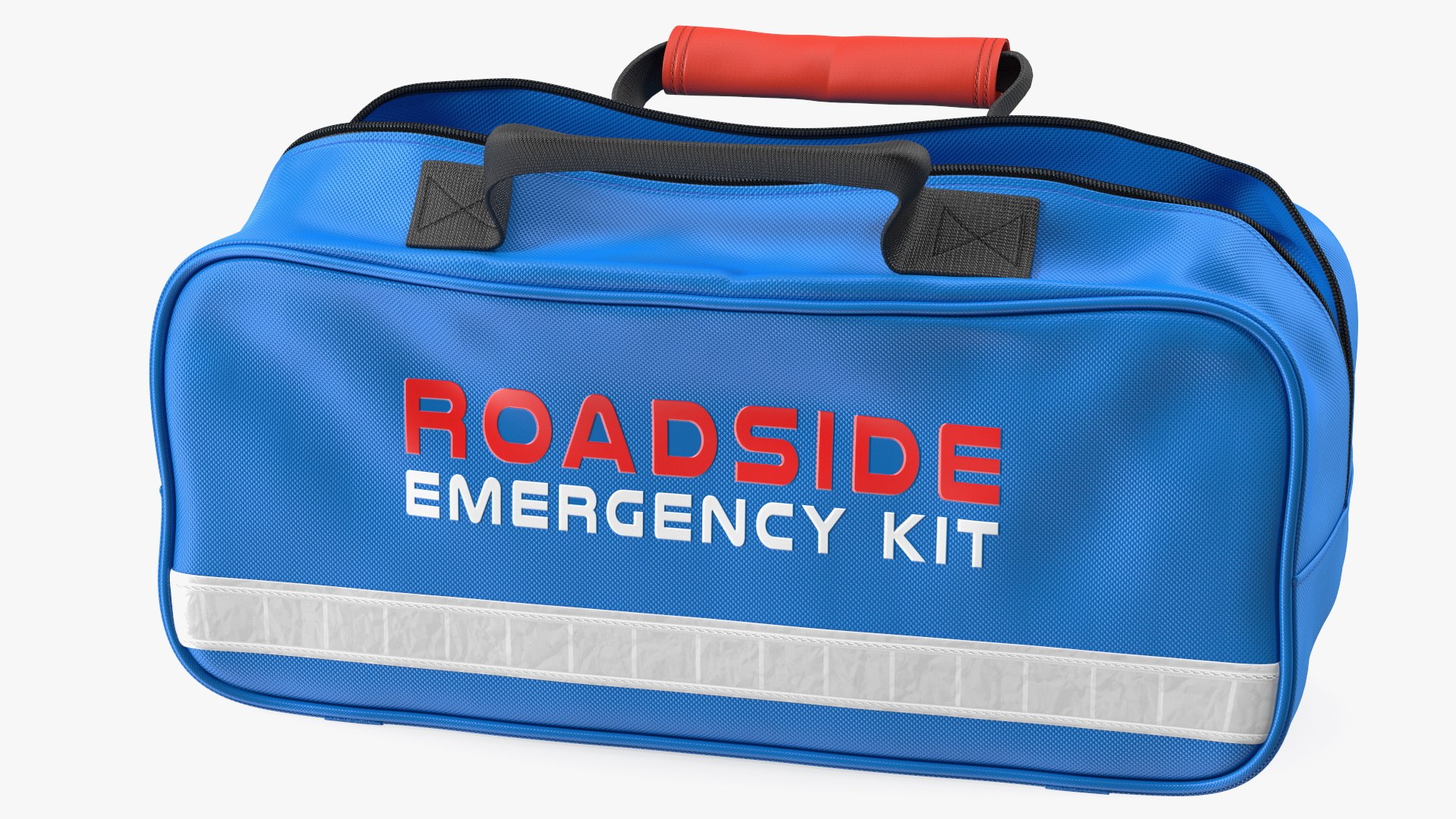 Roadside Emergency Assistance Kit Bag Open 3D Model - TurboSquid 1852907