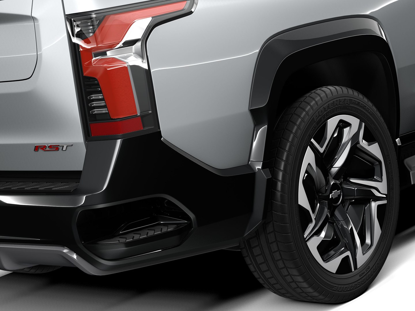 Chevrolet Silverado EV RST 2024 3D - TurboSquid 2219563