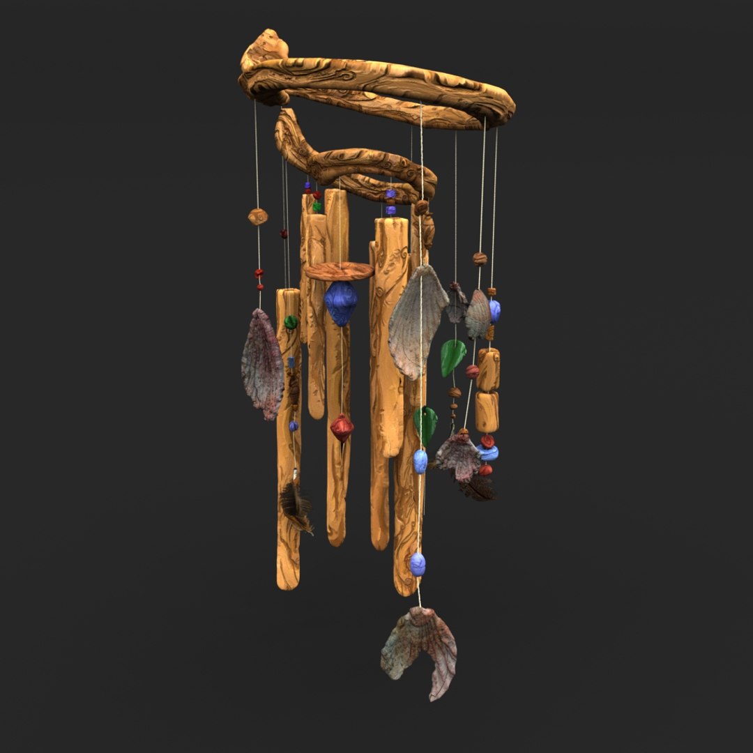 Chimes 3D Model - TurboSquid 1520001