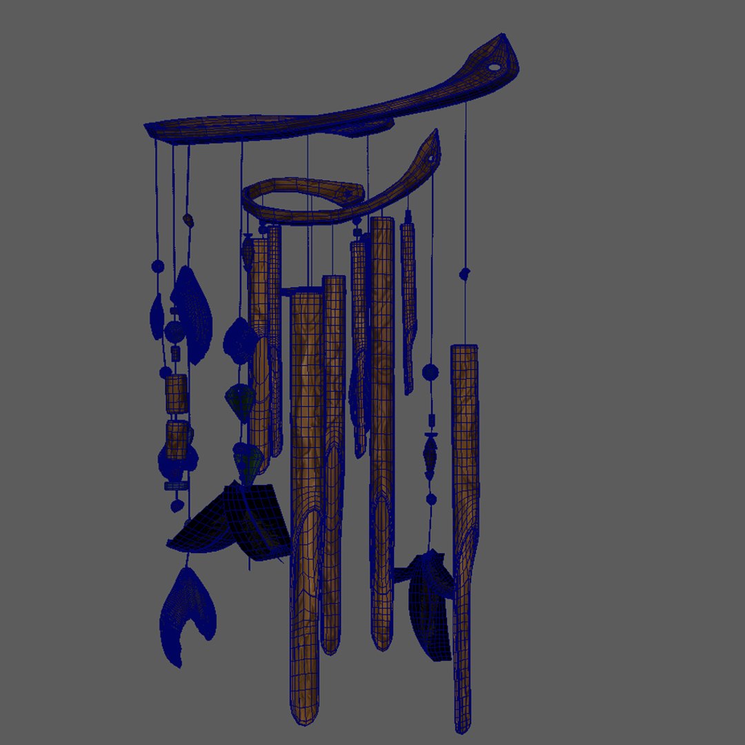 Chimes 3D Model - TurboSquid 1520001