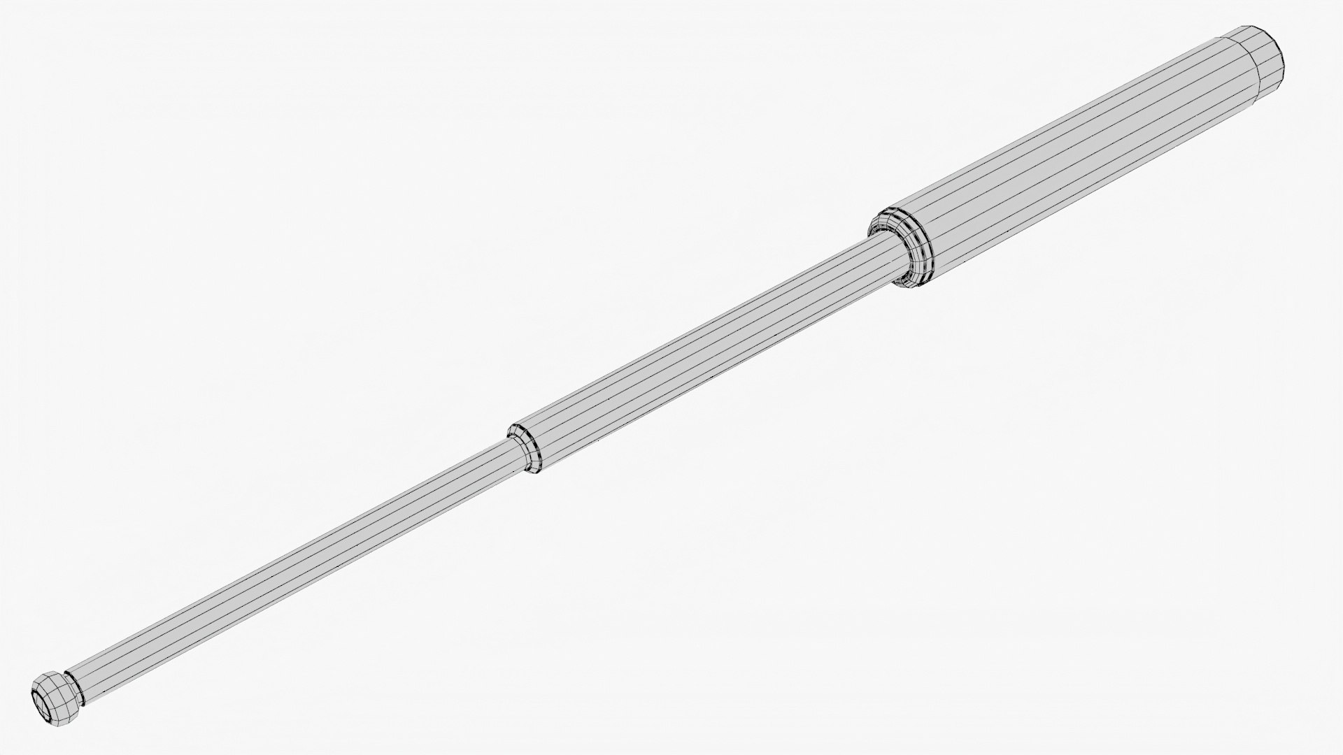 3D Model Baton 01 E - TurboSquid 2213379