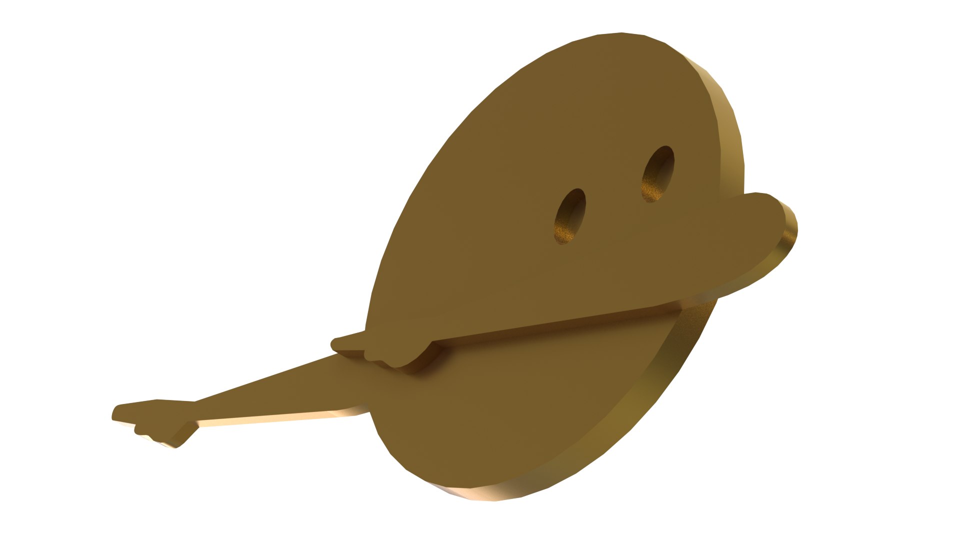 Dabbing emoji 3D model - TurboSquid 1279337