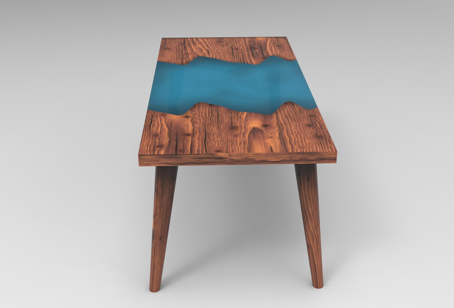 Hog Dining Table 3D Model - TurboSquid 2239893