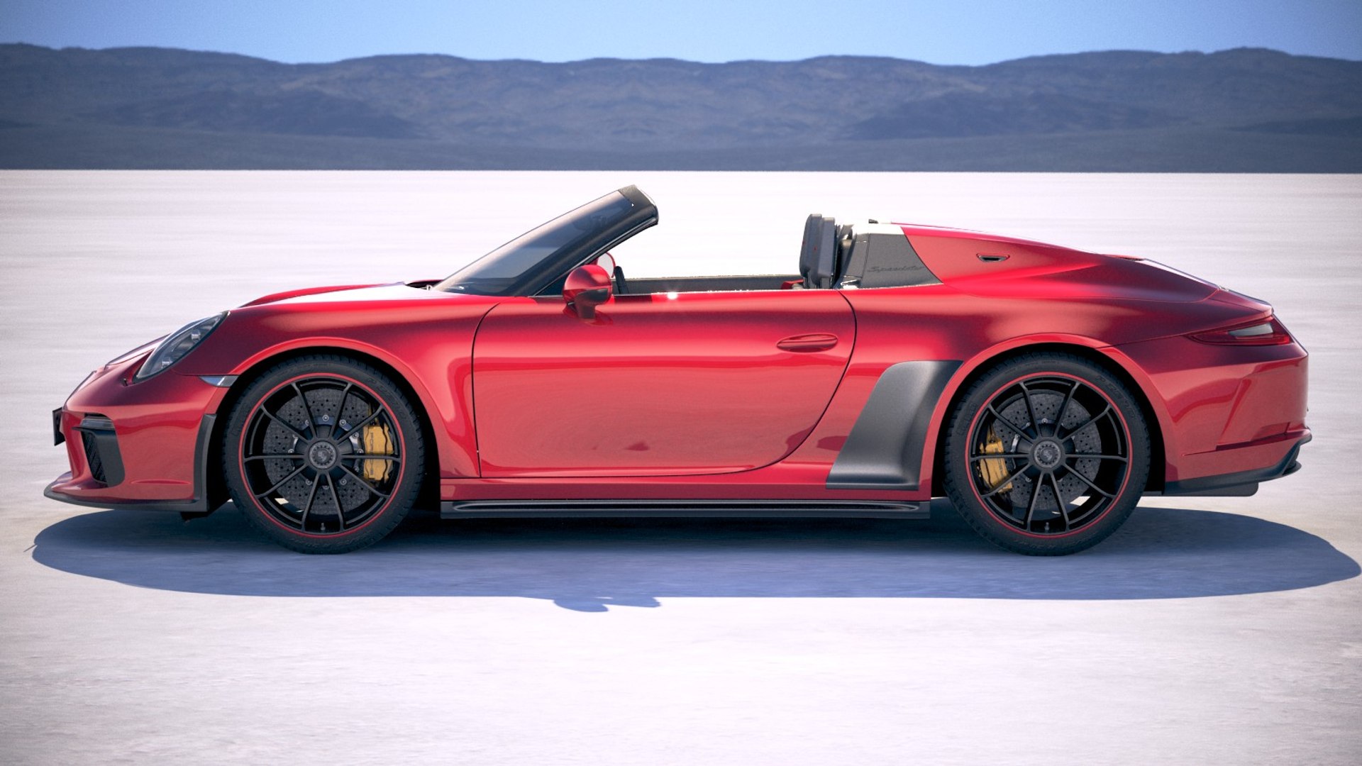 3D Porsche 911 Speedster Model - TurboSquid 1405557