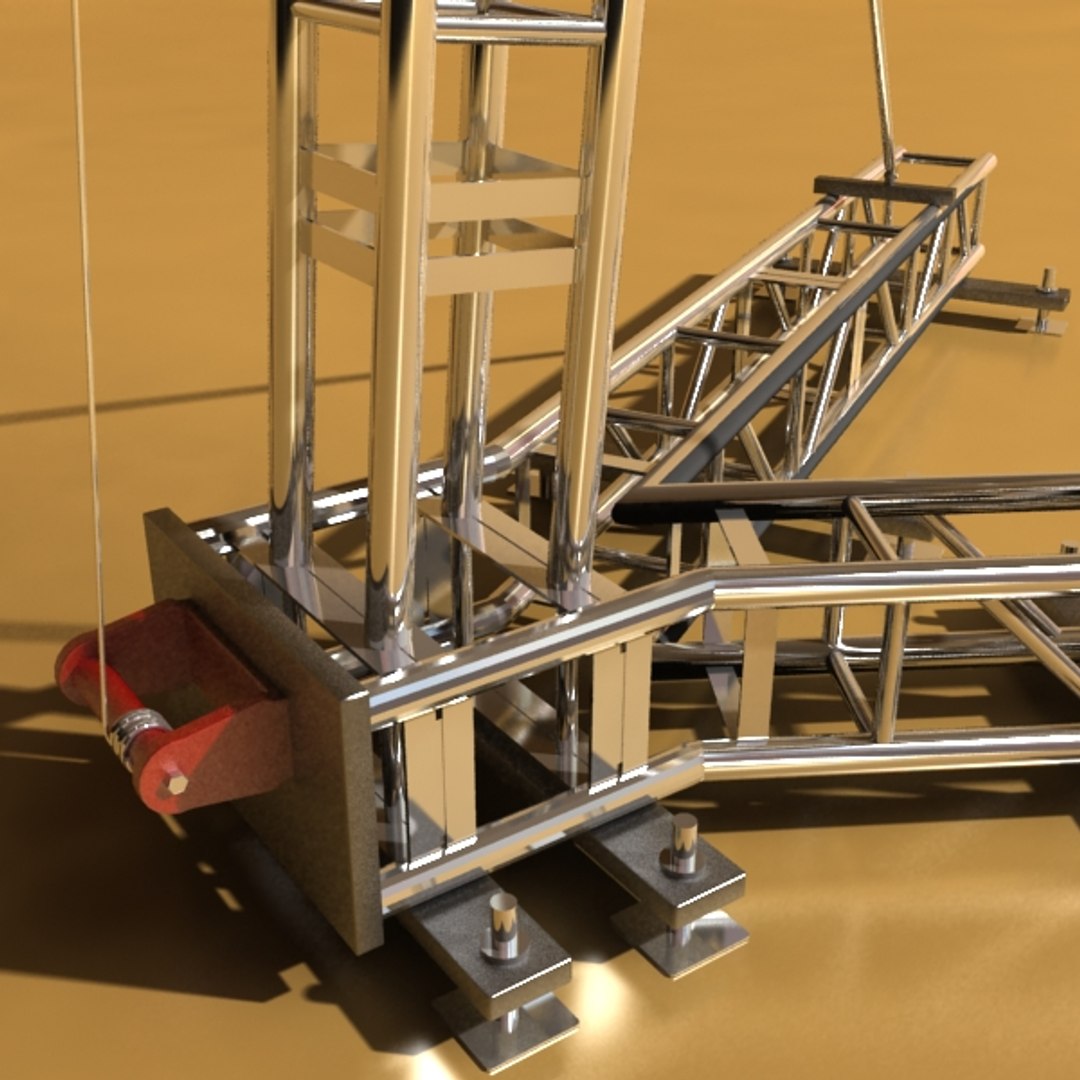 3d Model Speaker Truss