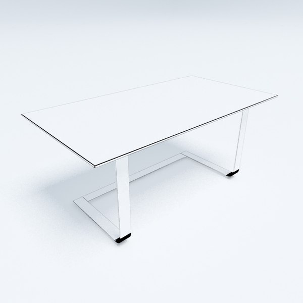 3D realistic glass table design model - TurboSquid 1314376