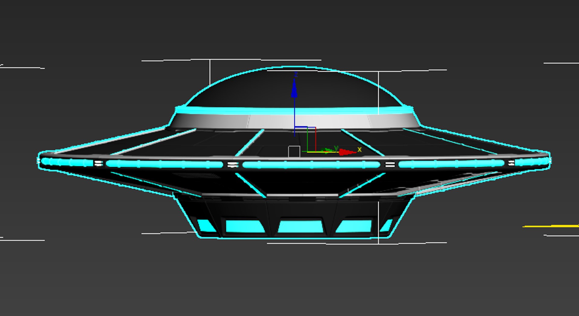 3d Model Ufo Modelling