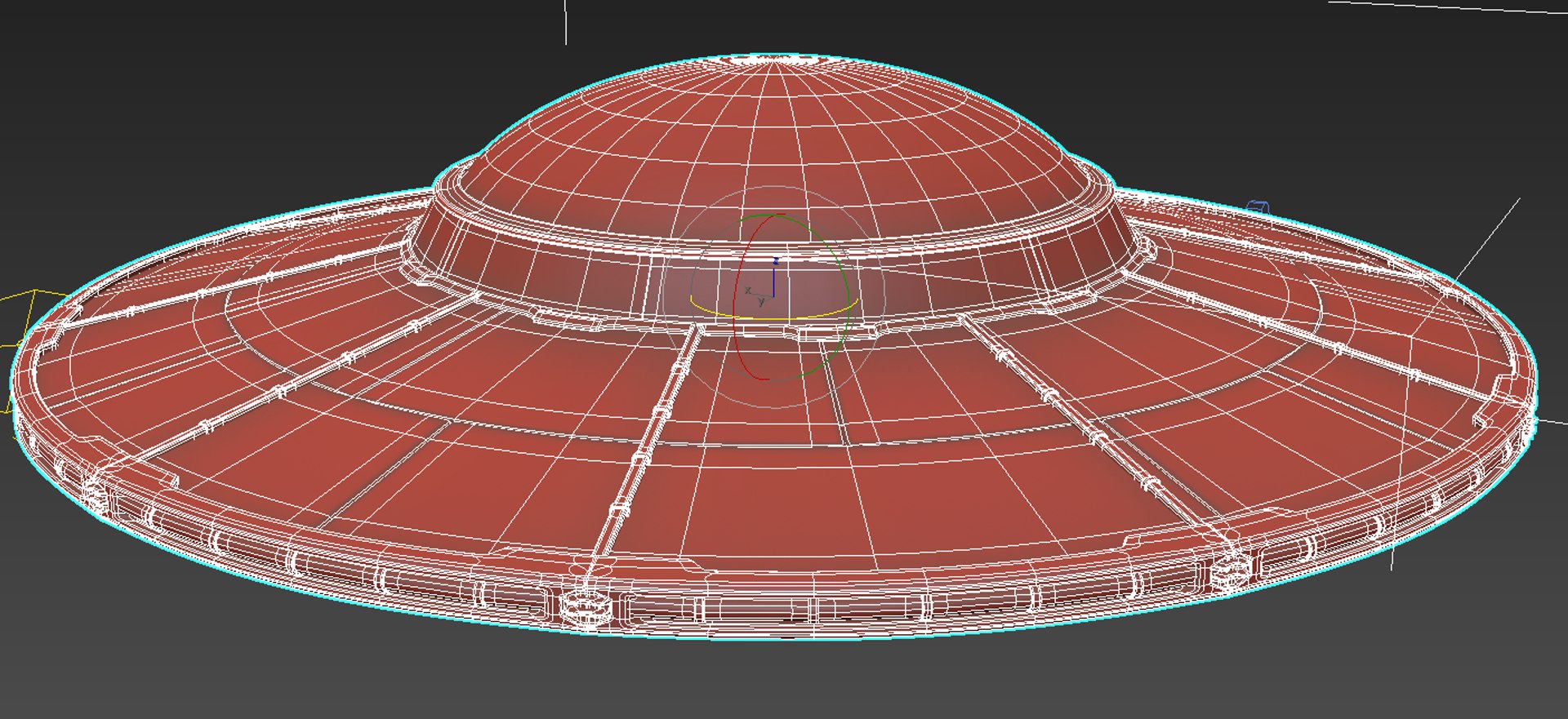 3d Model Ufo Modelling