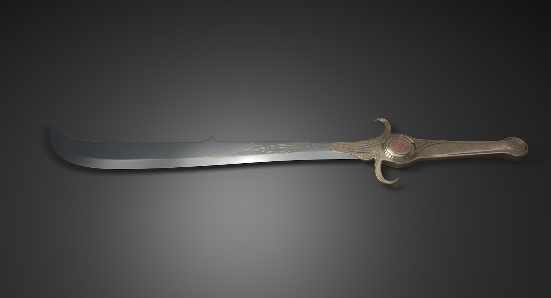 Arabian Sword 3D Model - TurboSquid 1211968