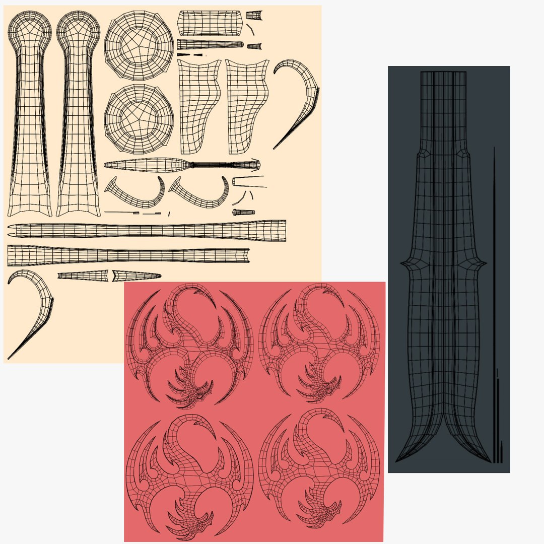 Arabian Sword 3D Model - TurboSquid 1211968