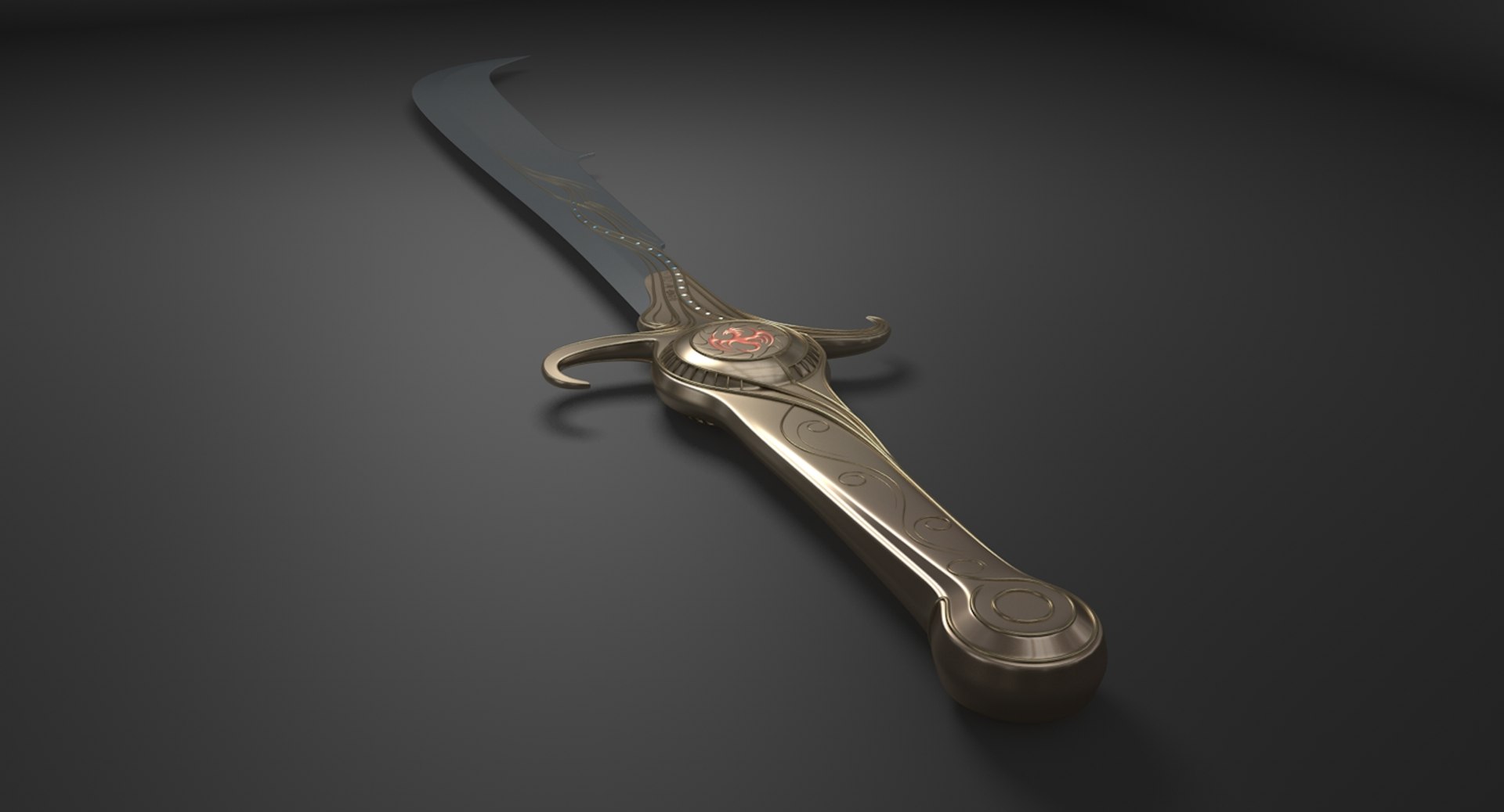 Arabian Sword 3D Model - TurboSquid 1211968