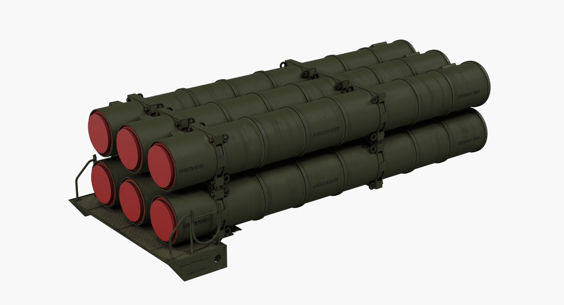 Air Defence Rockets 3D Model - TurboSquid 1300243