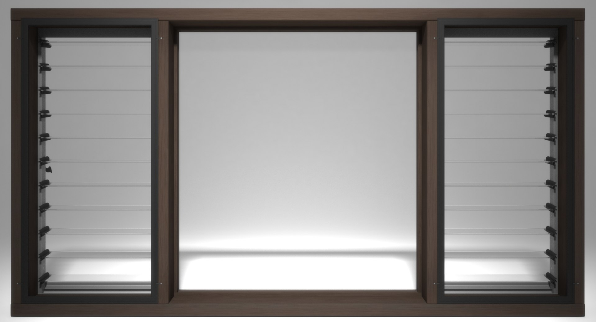 2m X 1m Window Frame 3D Model - TurboSquid 1325327