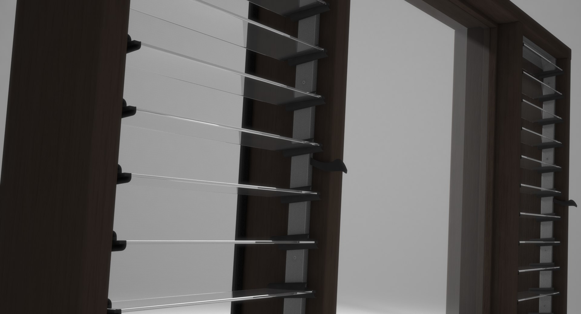 2m X 1m Window Frame 3D Model - TurboSquid 1325327