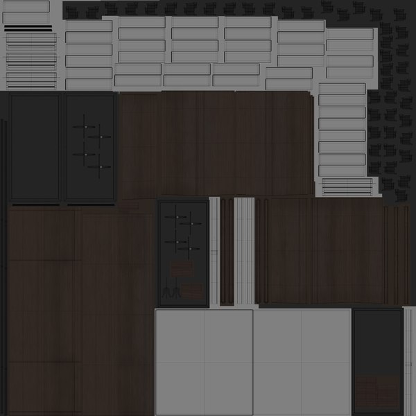 2m x 1m window frame 3D model - TurboSquid 1325327