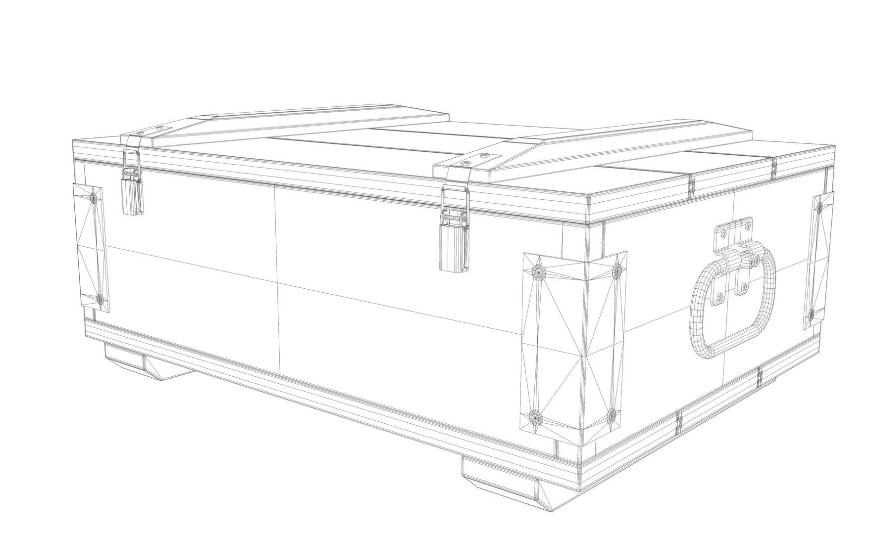 Military weapon box model - TurboSquid 1523722