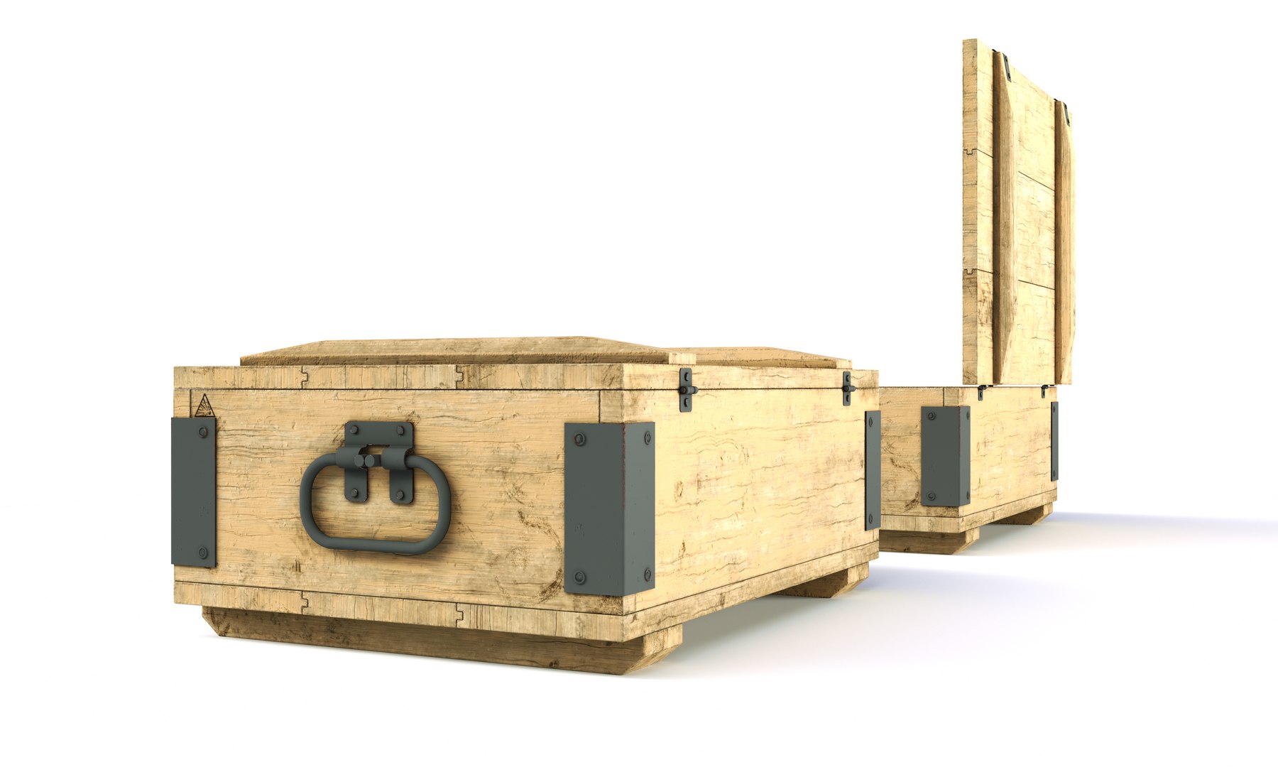 Military weapon box model - TurboSquid 1523722