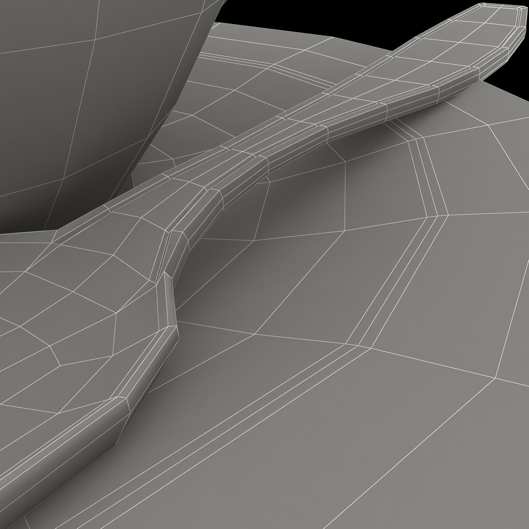 Cappuccino Scanline 3d Model