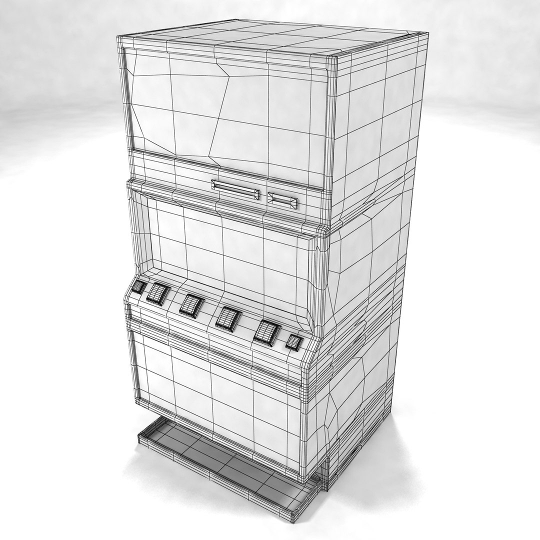 Slot Machine 3d Model