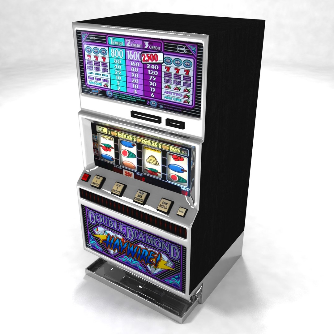 Slot Machine 3d Model