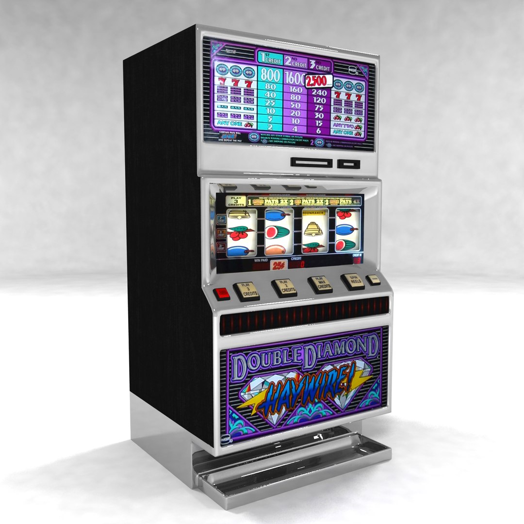 Slot Machine 3d Model