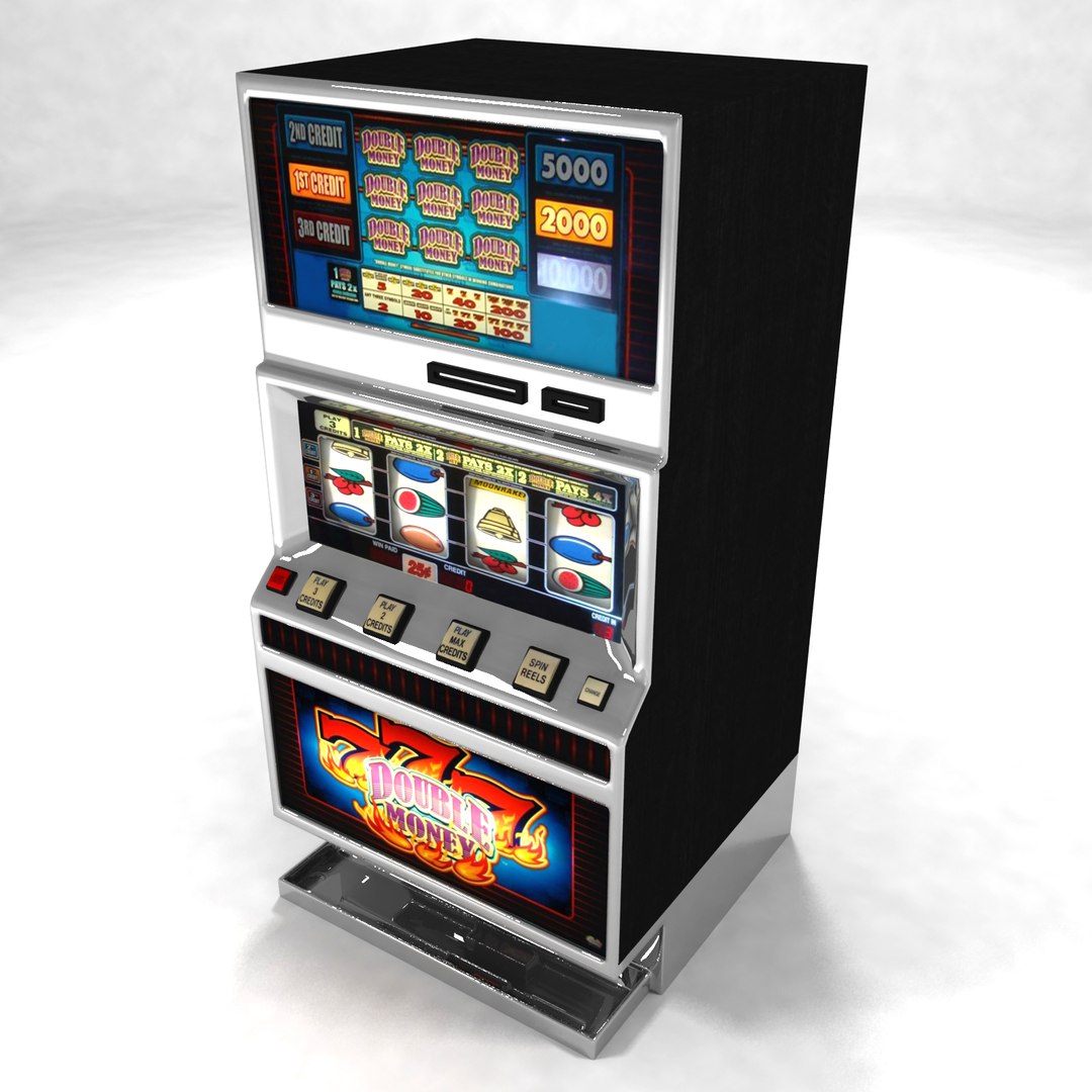 Slot Machine 3d Model