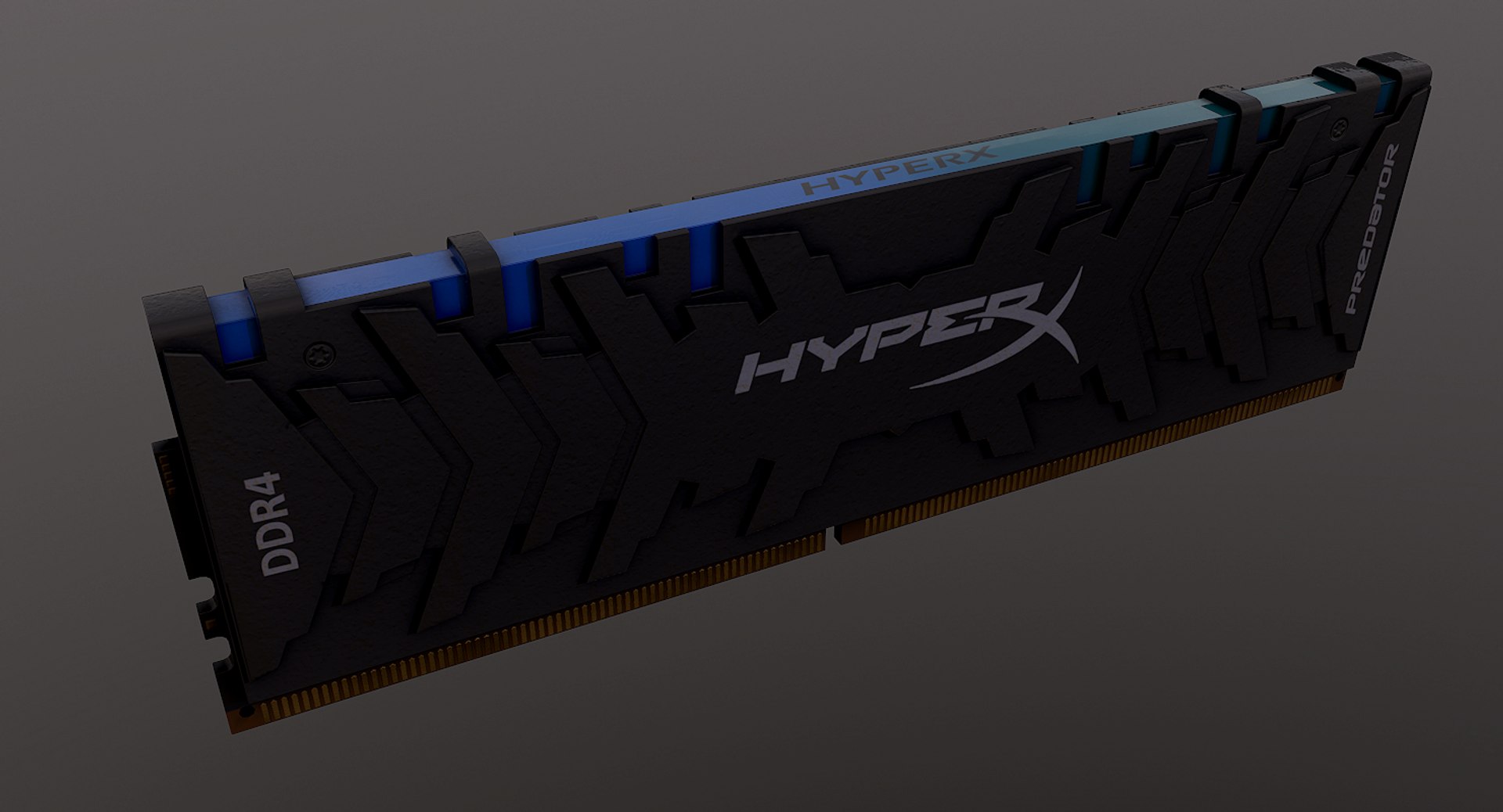 3D Kingston Predator Hyper-x Ddr4 Model - TurboSquid 1294808
