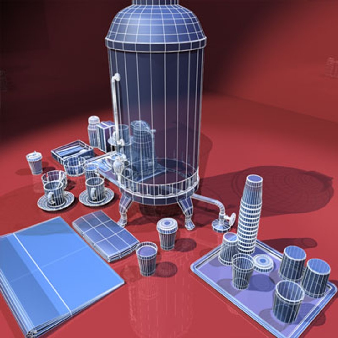 coffee prop 01 food 3ds