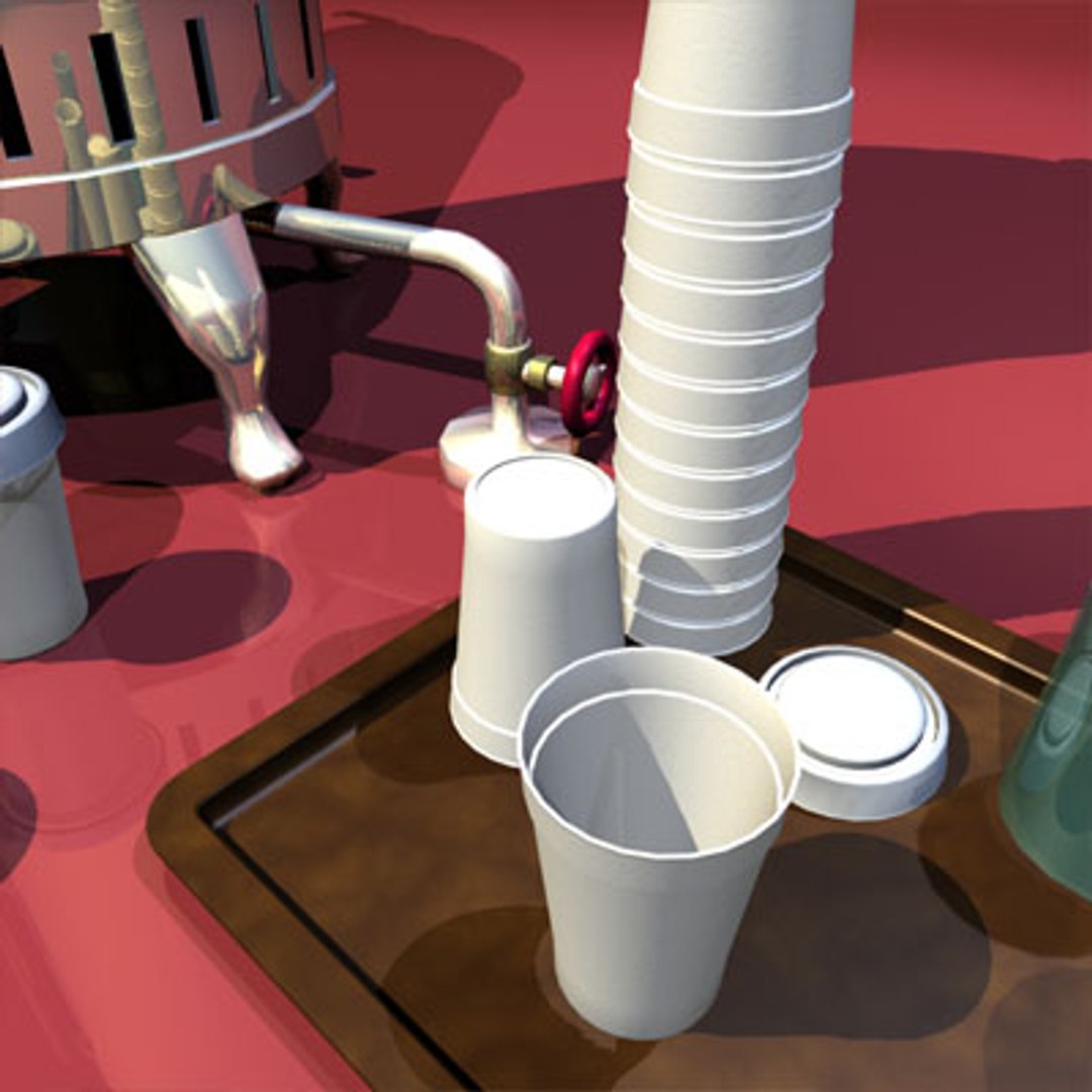 coffee prop 01 food 3ds