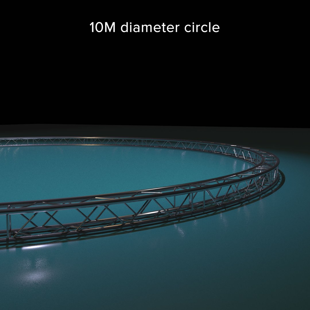 H30 290 10m Truss 3D Model - TurboSquid 1581867