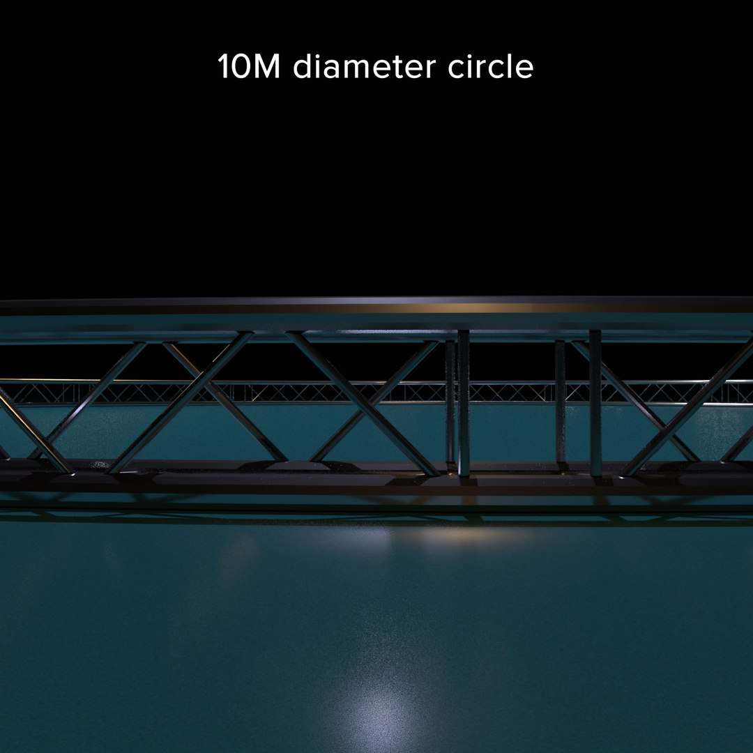 H30 290 10m Truss 3D Model - TurboSquid 1581867