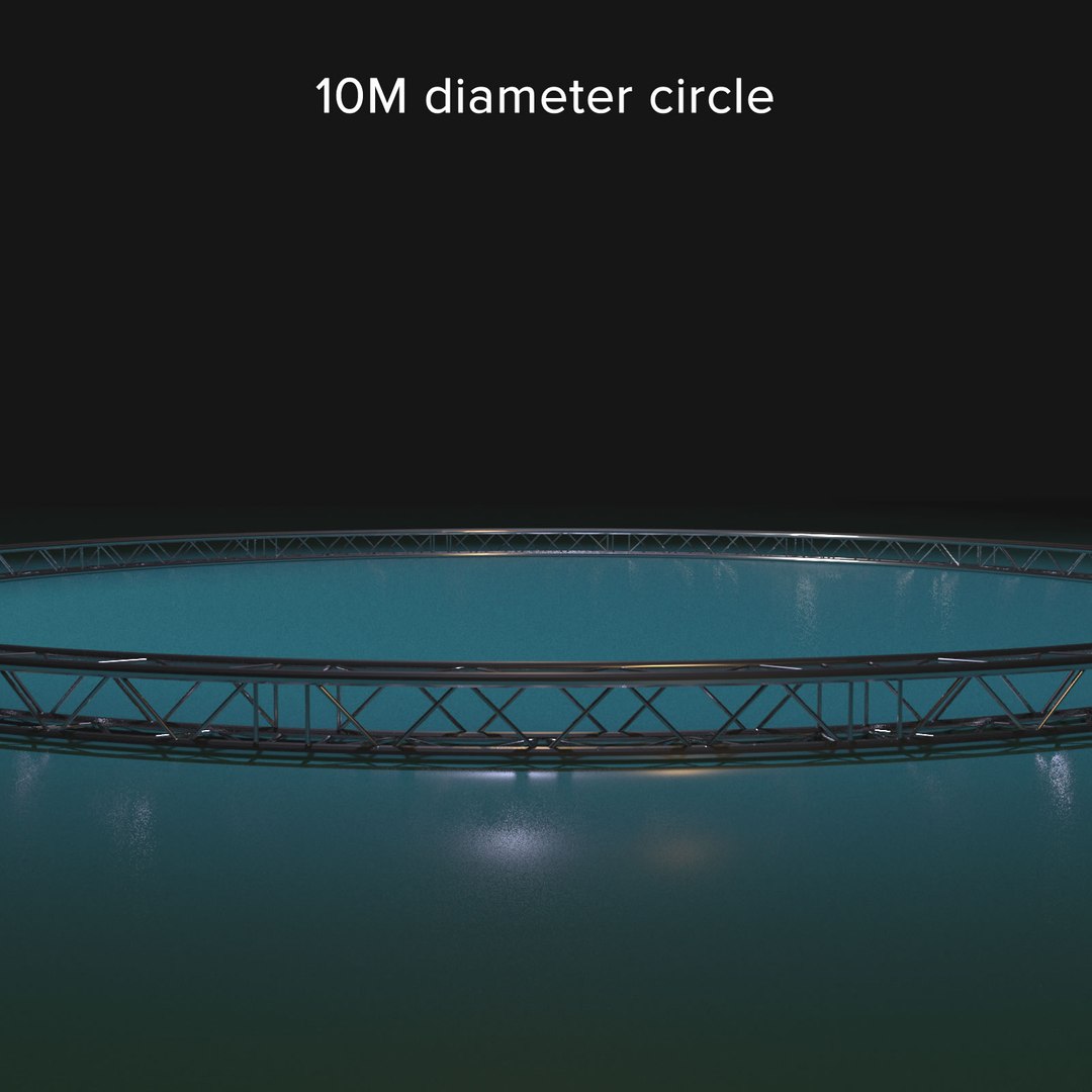 H30 290 10m Truss 3D Model - TurboSquid 1581867