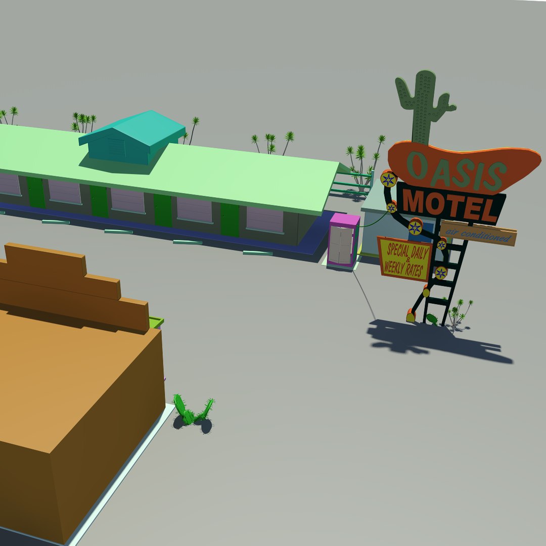 3d model inn west